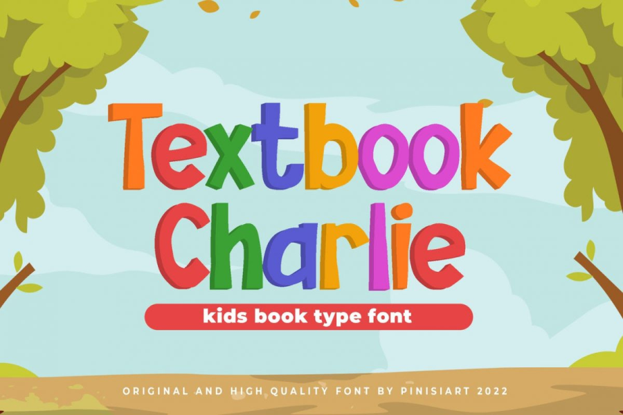 Textbook-Charlie Font · 1001 Fonts