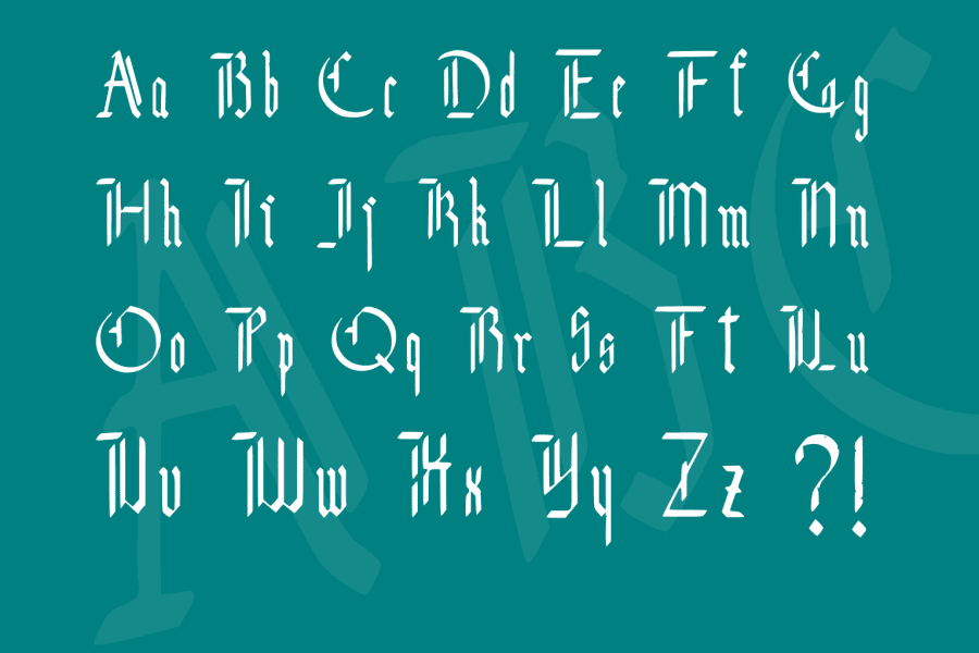 Texture Blackletter Font · 1001 Fonts