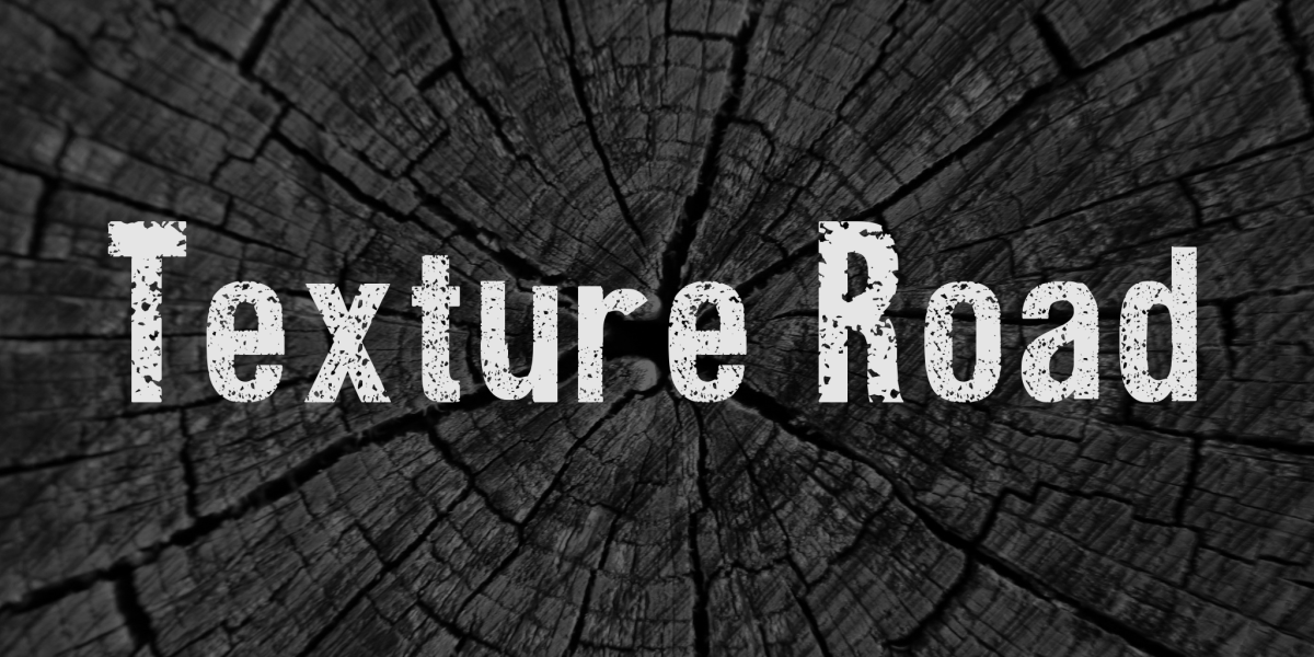 Texture Road Font · 1001 Fonts
