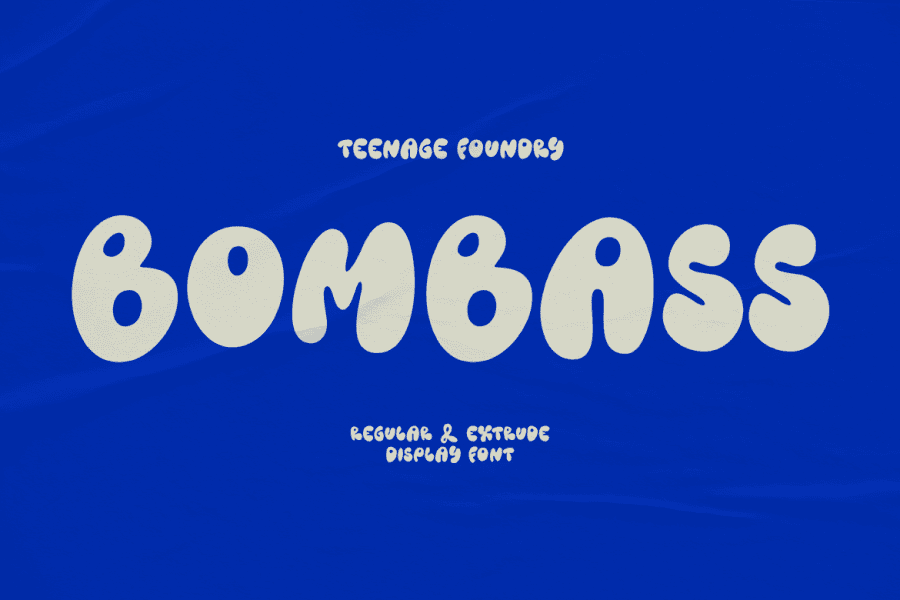 TF Bombass Font · 1001 Fonts