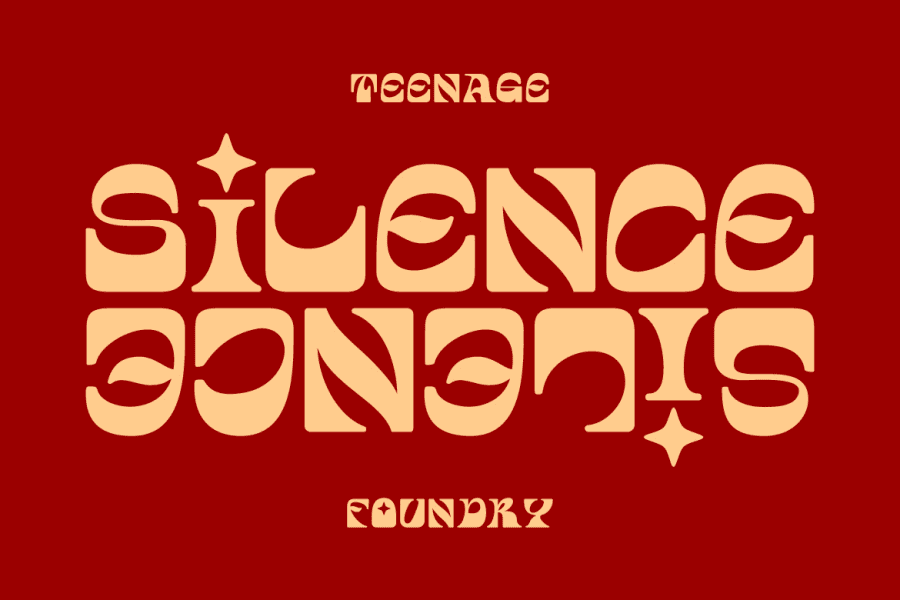 TF Silence DEMO Font · 1001 Fonts