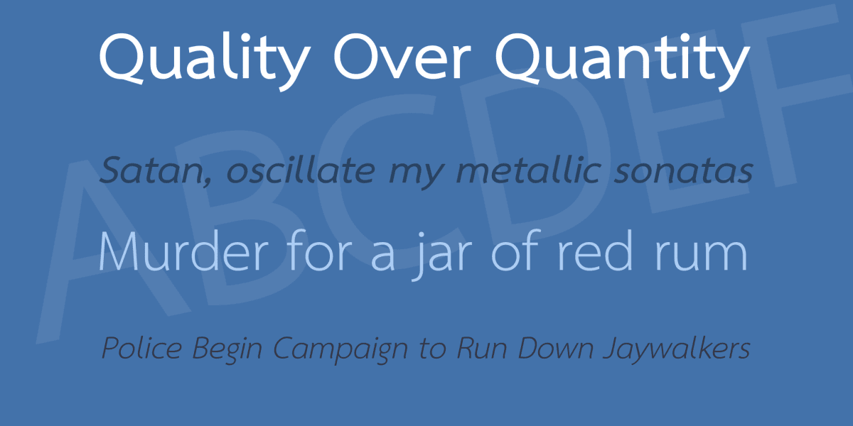 TH Sarabun New Font Family · 1001 Fonts