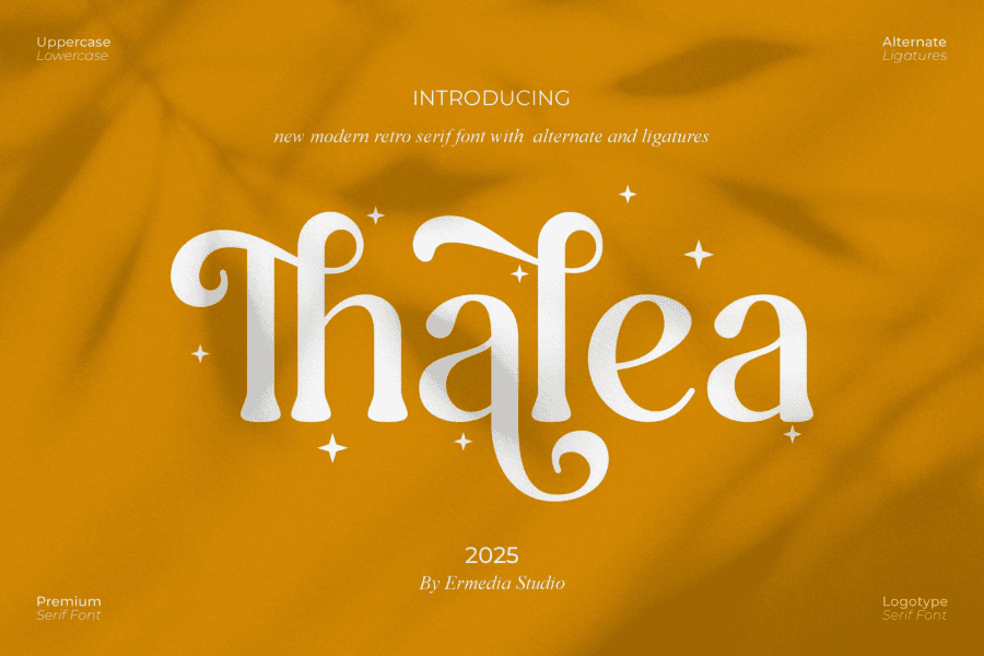 Thalea Font · 1001 Fonts