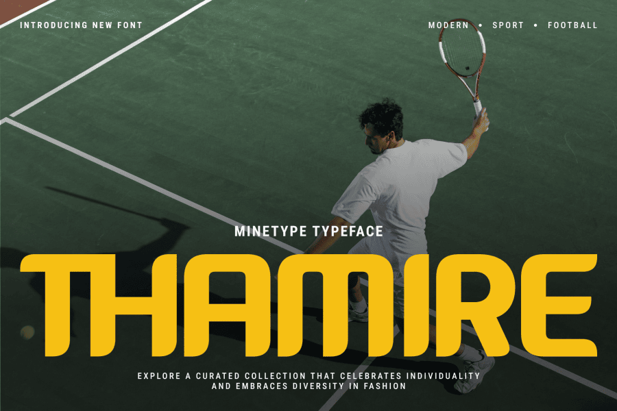 10+ Free Tennis Fonts · 1001 Fonts