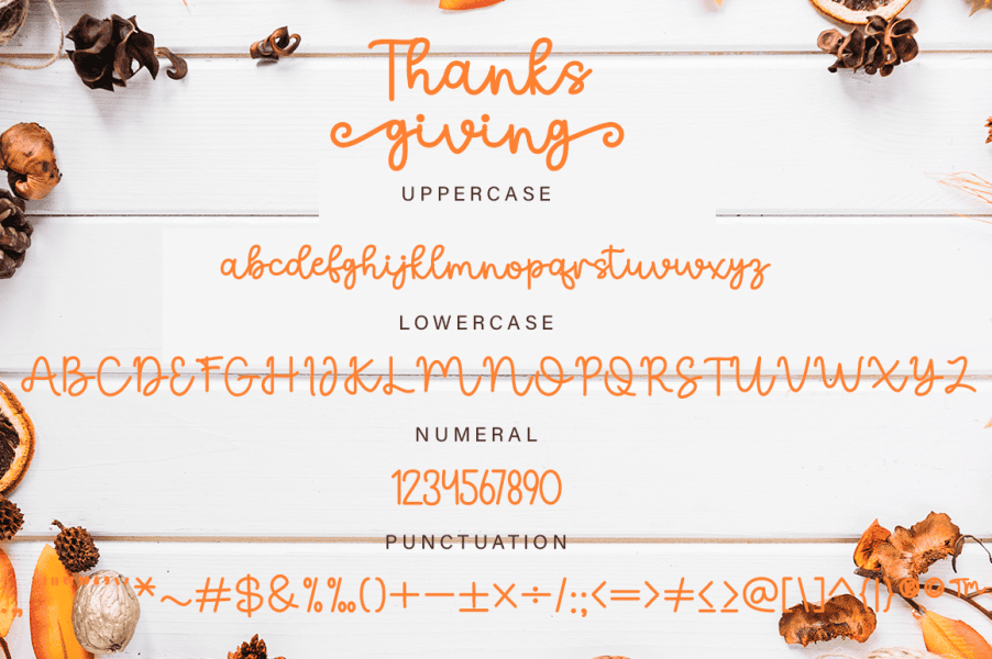 Thanks Giving Font · 1001 Fonts