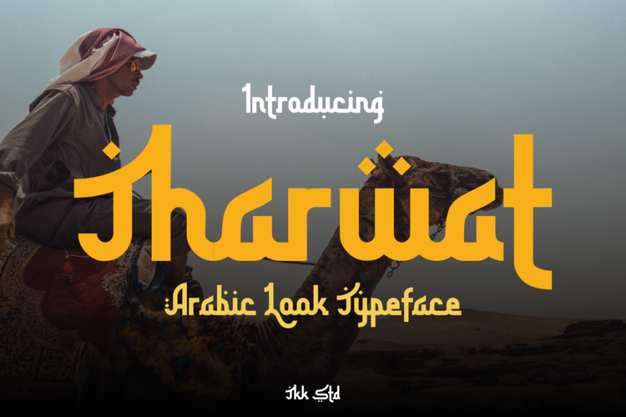 Tharwat Font · 1001 Fonts