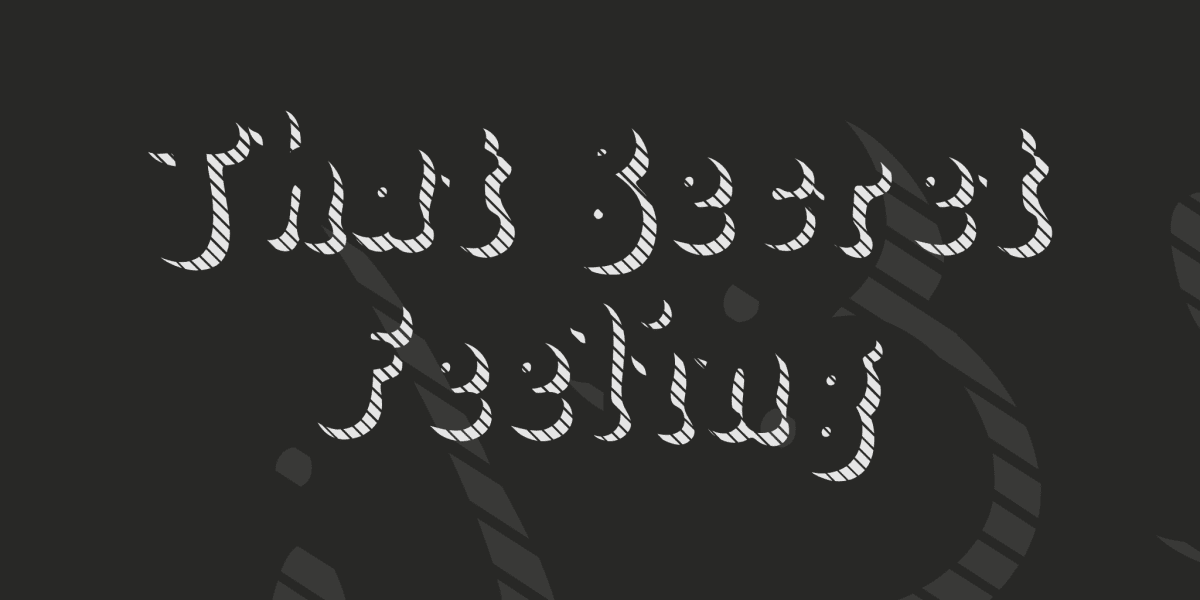 2 Free Transparent Fonts · 1001 Fonts