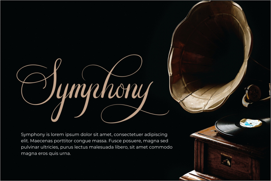 3 Free Symphony Fonts · 1001 Fonts