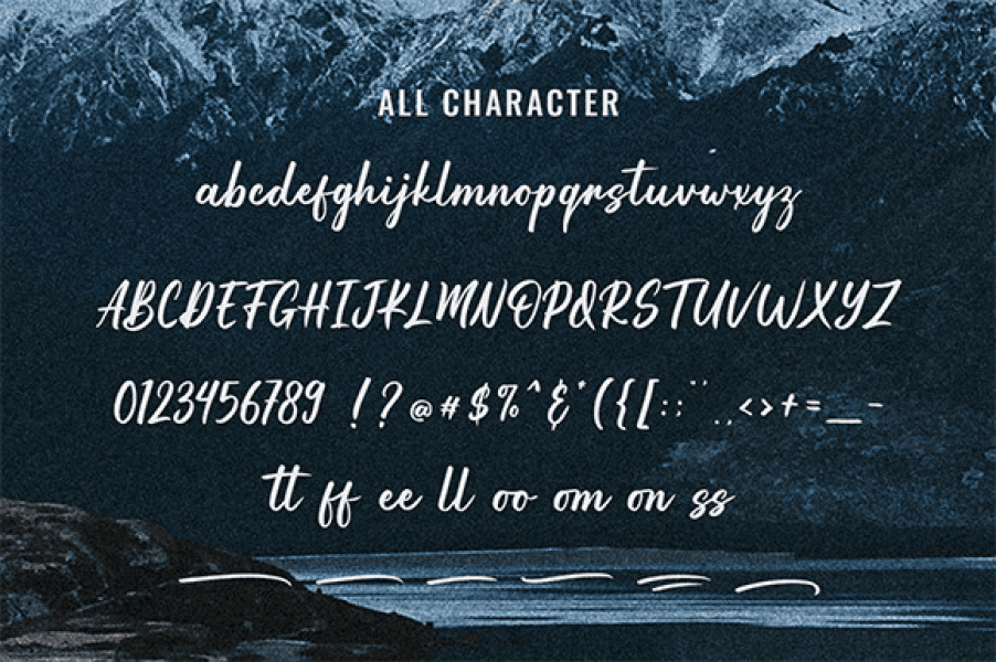 The Alaska Font · 1001 Fonts