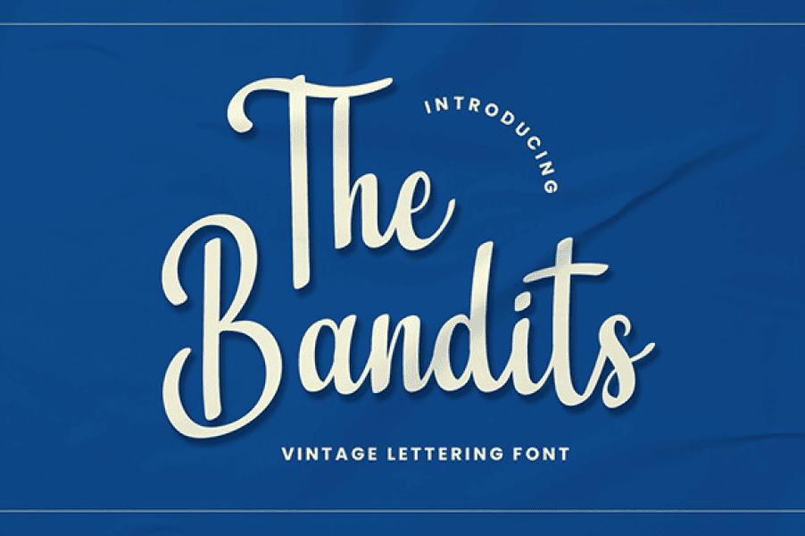 The Bandits Font · 1001 Fonts