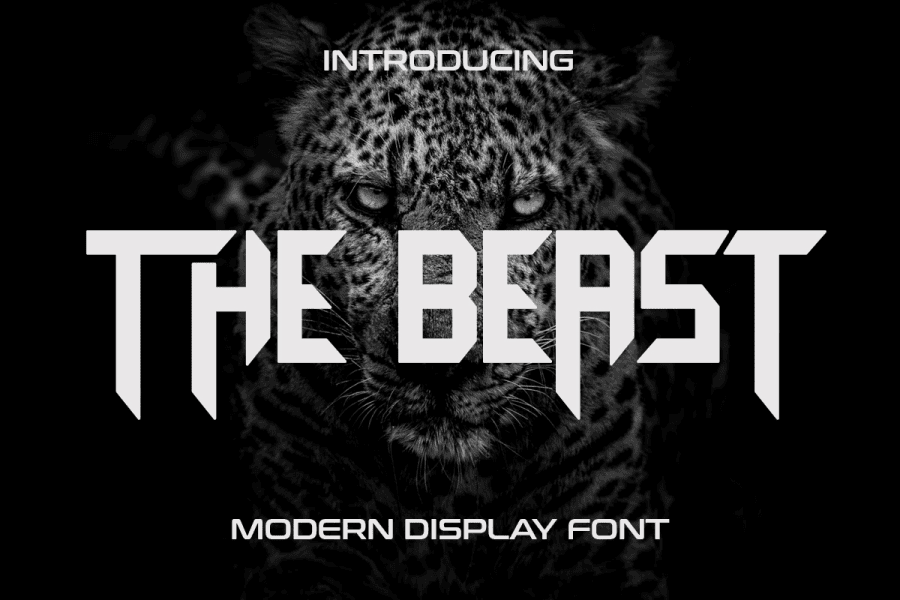 The Beast Font · 1001 Fonts