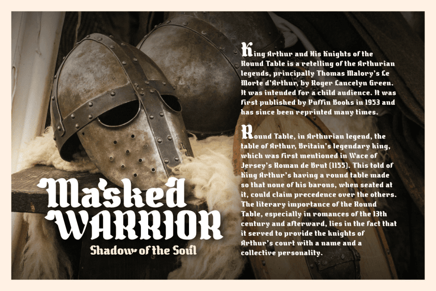 The Black Knight Font · 1001 Fonts