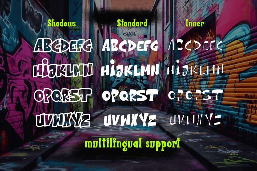 The bolder shadow Font Family · 1001 Fonts