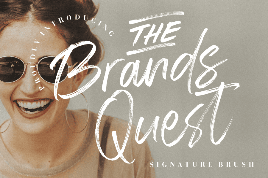 The Brands Quest Font · 1001 Fonts