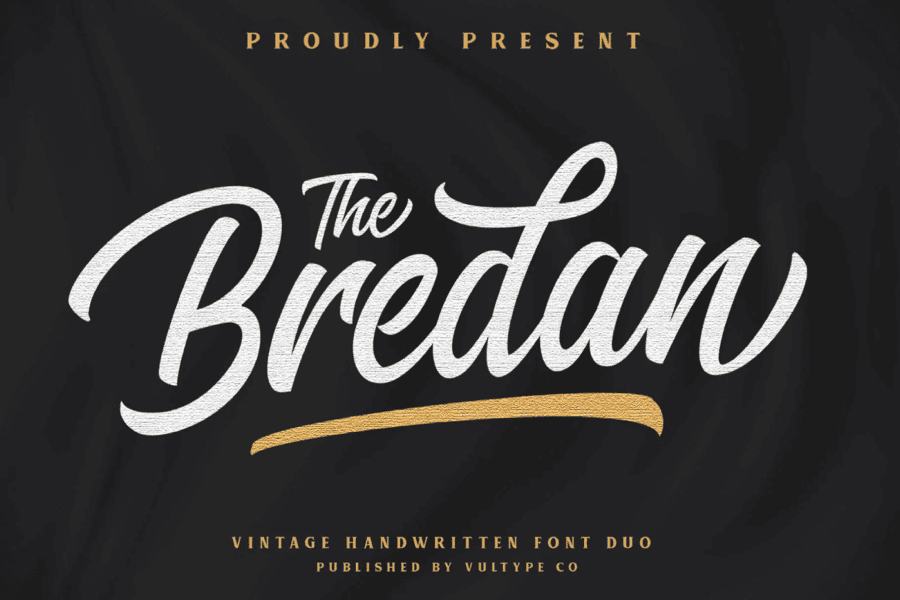 The Bredan Font · 1001 Fonts
