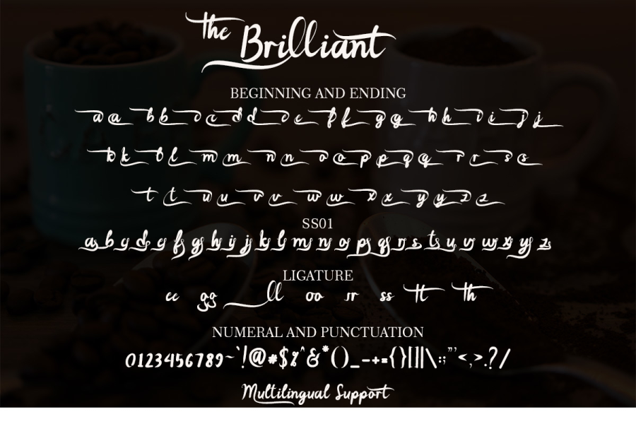 The Brilliant Font · 1001 Fonts