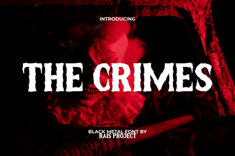 The Crimes Demo Font · 1001 Fonts