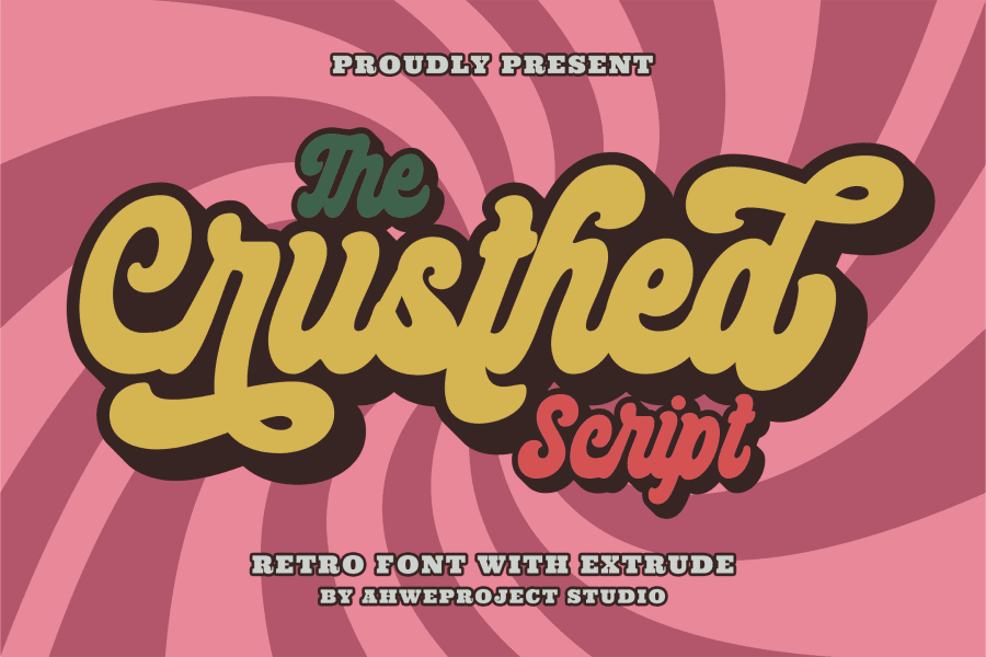 The Crusthed Font · 1001 Fonts