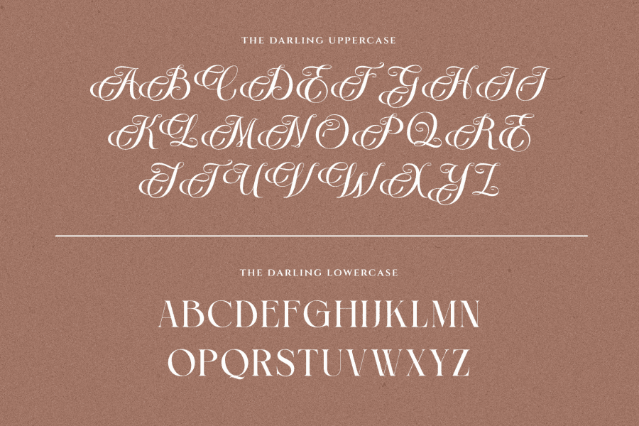 The Darling Font · 1001 Fonts