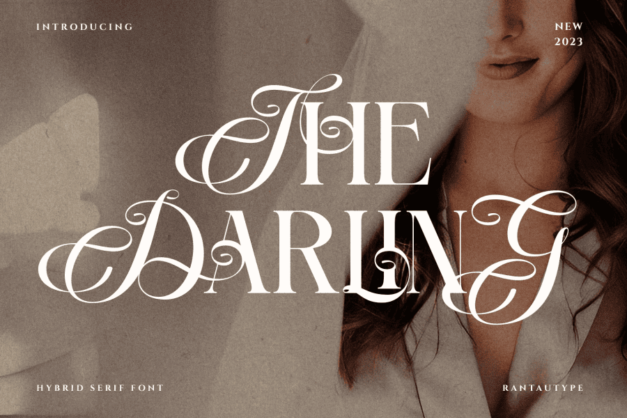 The Darling Font · 1001 Fonts