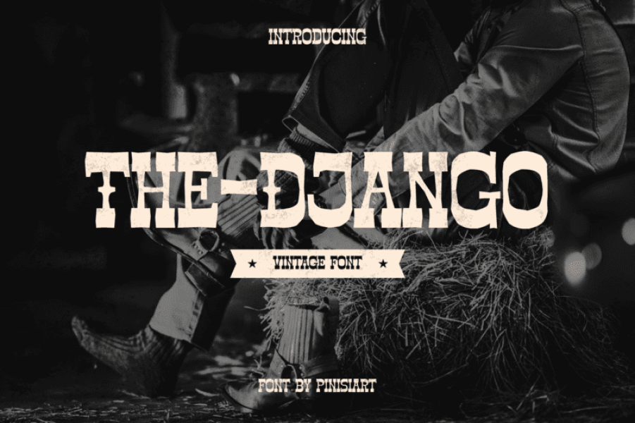 The-Django Font · 1001 Fonts