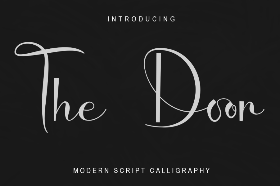The Door Font · 1001 Fonts