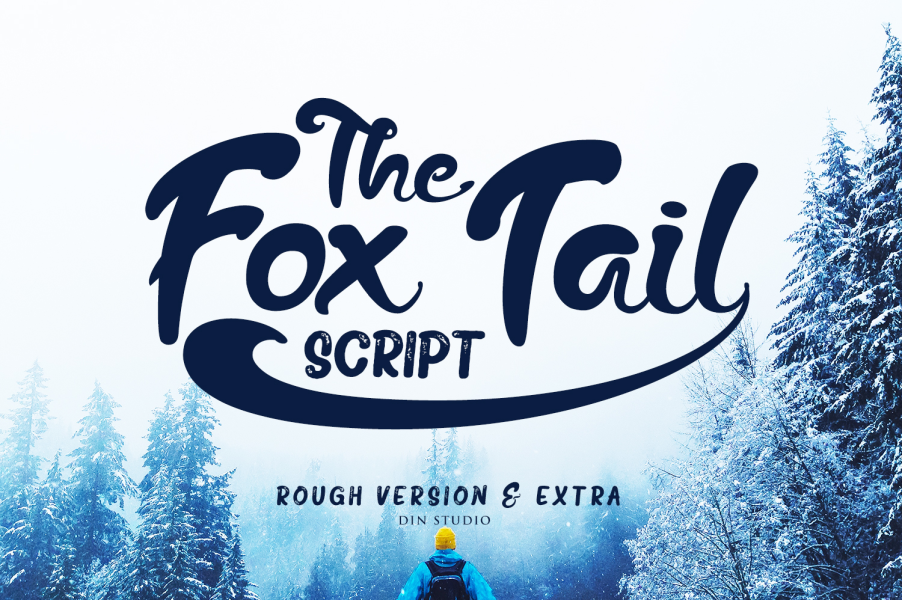 The Fox Tail Font Family · 1001 Fonts