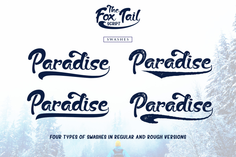 The Fox Tail Font Family · 1001 Fonts