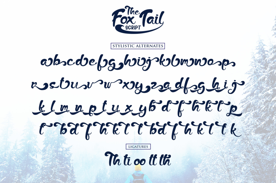 The Fox Tail Font Family · 1001 Fonts