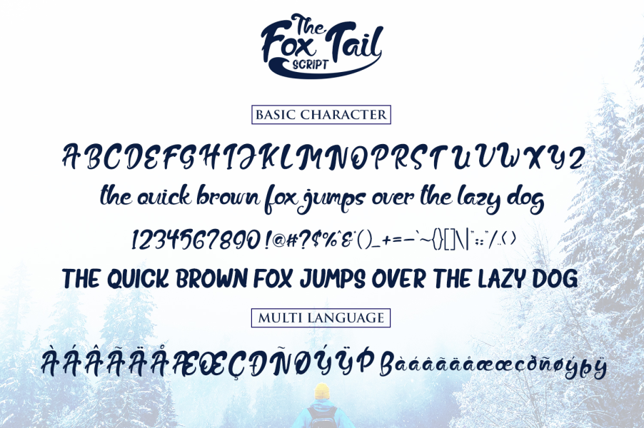 The Fox Tail Font Family · 1001 Fonts