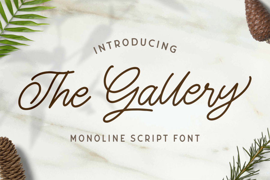 The Gallery Font · 1001 Fonts