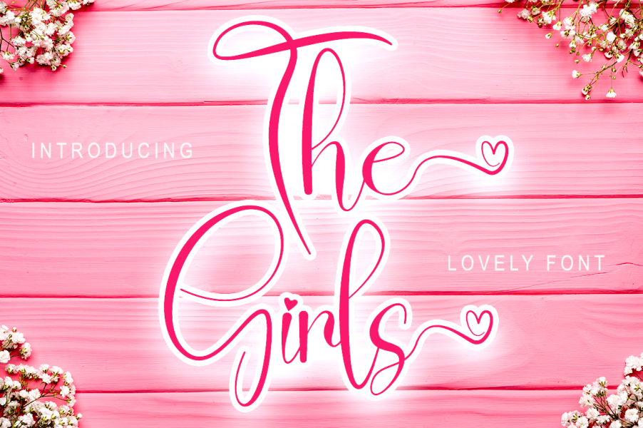 The Girls Font · 1001 Fonts