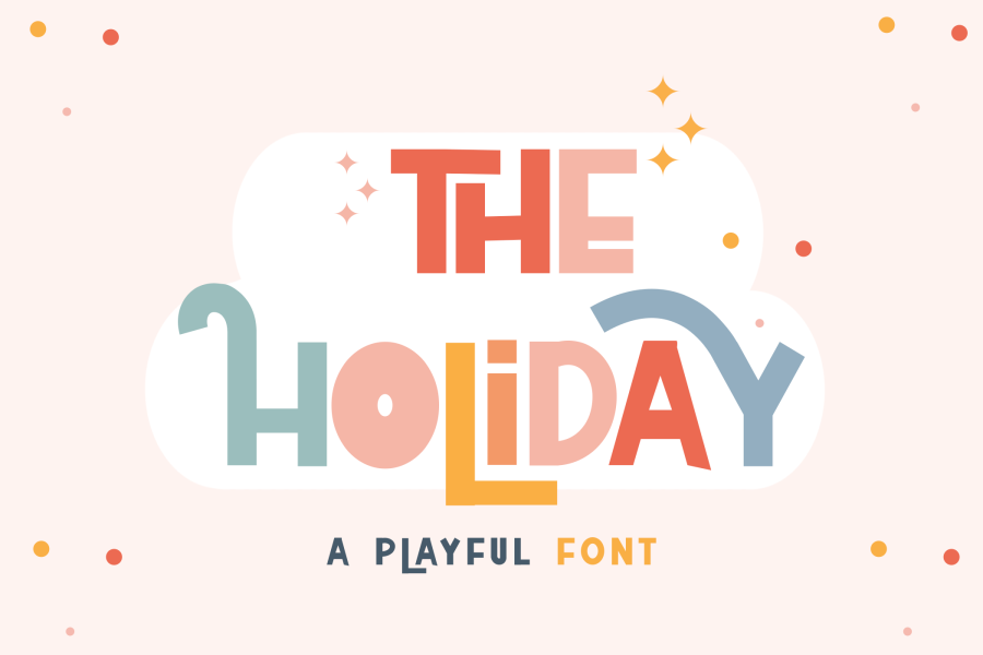 THE HOLIDAY Font · 1001 Fonts
