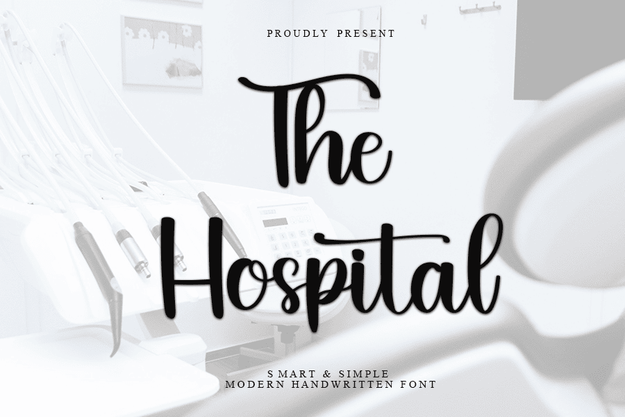 The Hospital Font · 1001 Fonts