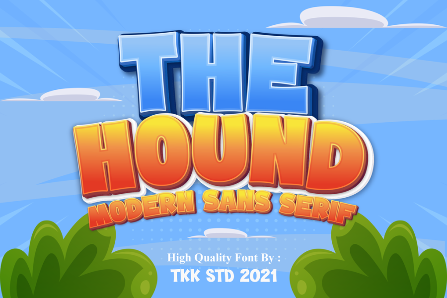 The Hound Font · 1001 Fonts