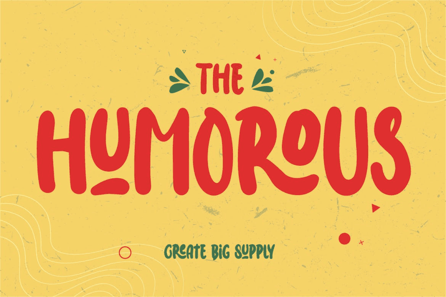 The Humorous Font · 1001 Fonts