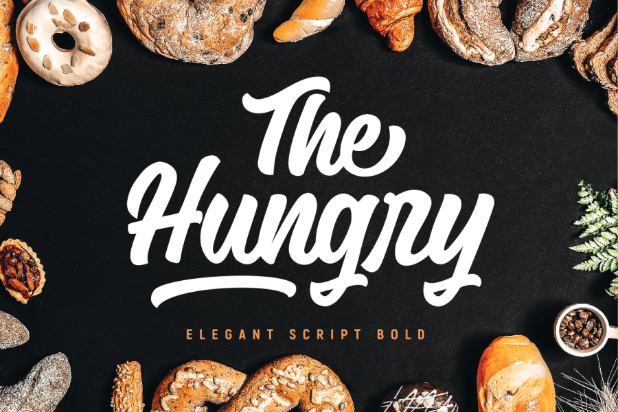 The Hungry Font · 1001 Fonts