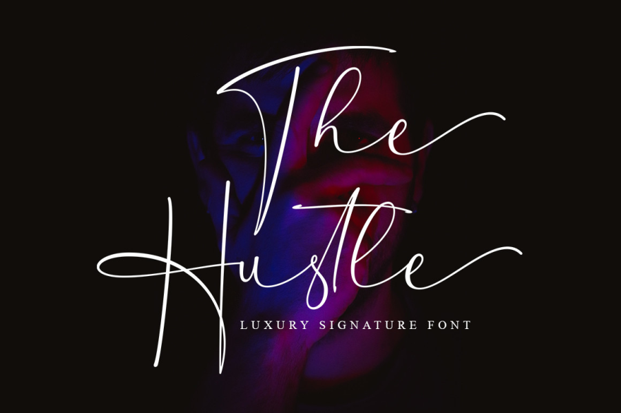 The Hustle Font · 1001 Fonts