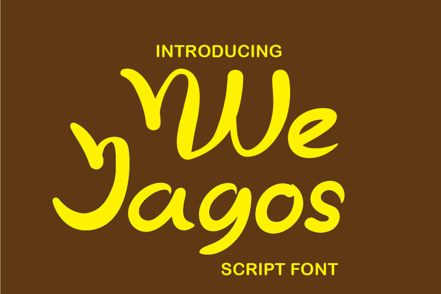 The Jago Font · 1001 Fonts