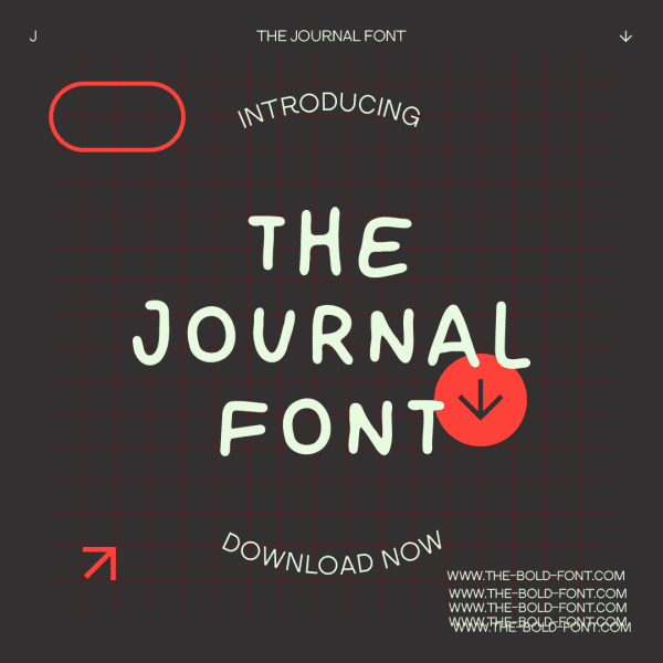 43 Free Journal Fonts · 1001 Fonts
