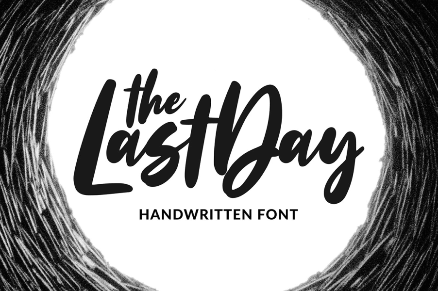 The Last Day Font · 1001 Fonts