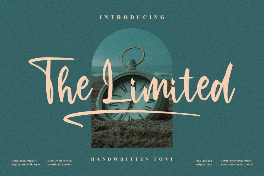 The Limited Font Family · 1001 Fonts