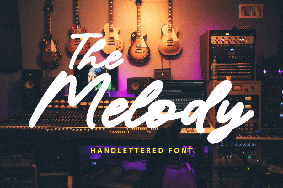 The Melody Font · 1001 Fonts