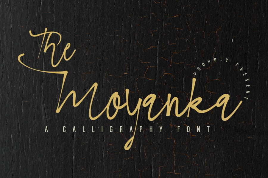 The Moyanka Demo Font · 1001 Fonts
