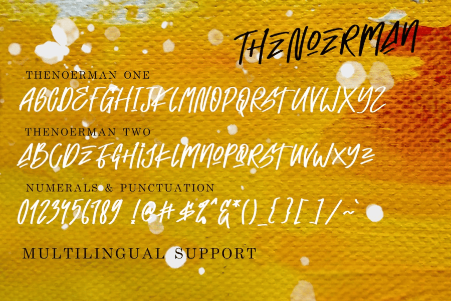 The Noerman Font · 1001 Fonts