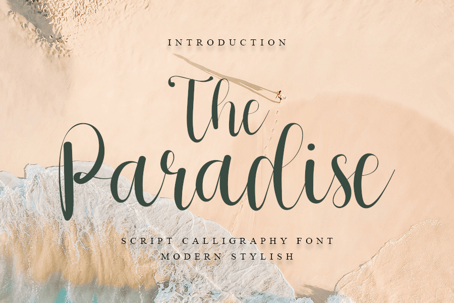 The Paradise Font · 1001 Fonts