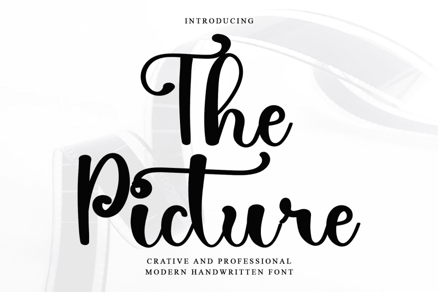 The Picture Font · 1001 Fonts