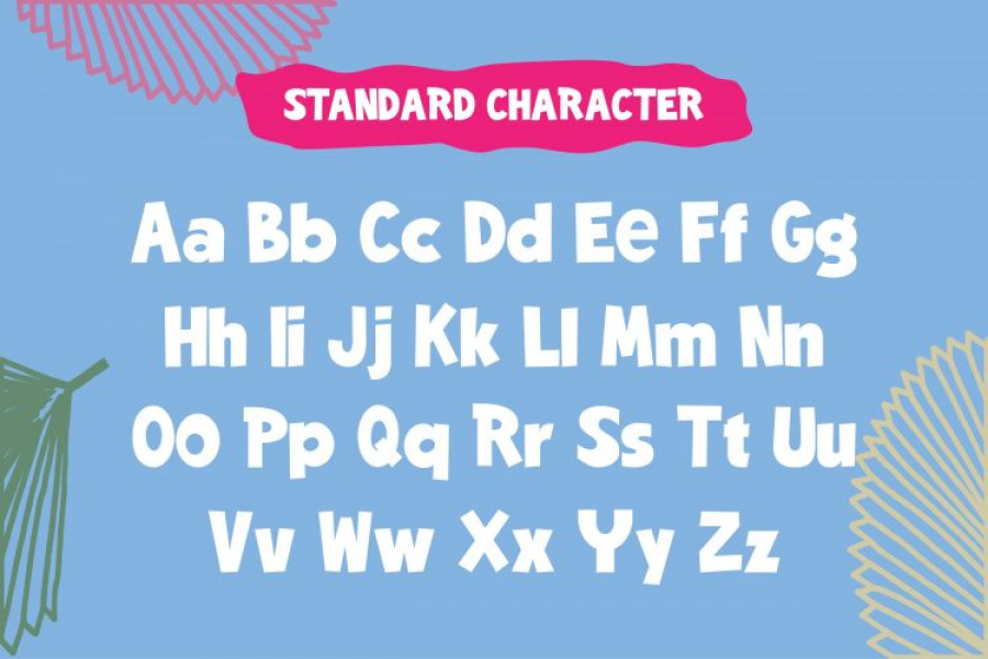 The Rainbow Font · 1001 Fonts