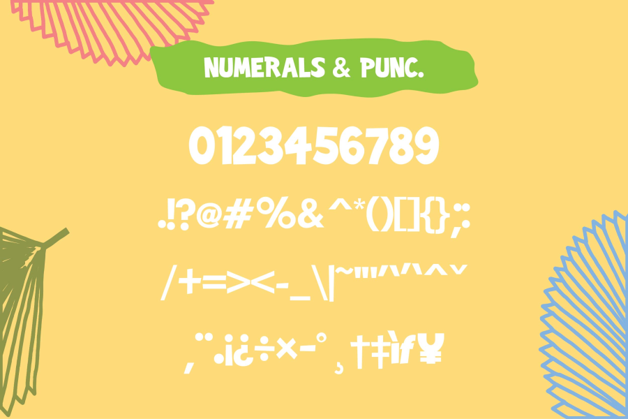 The Rainbow Font · 1001 Fonts