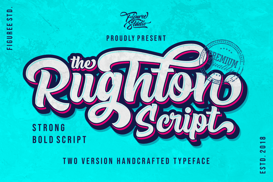 1 Free Bold, Script Logo, Vintage Inspired Script Font · 1001 Fonts